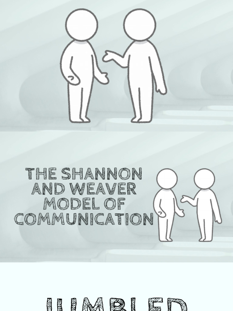 The Shannon and Weaver Model of Communication | PDF | Communication ...