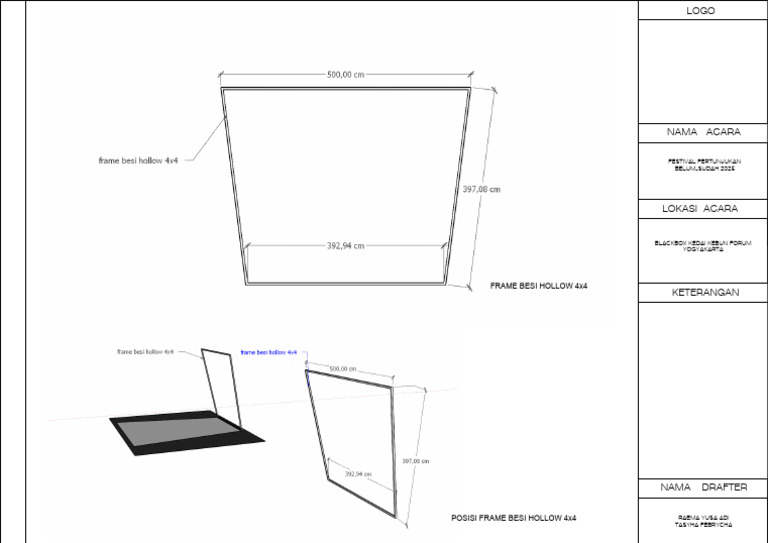 Frame Besi Hollow KKF Puri | PDF