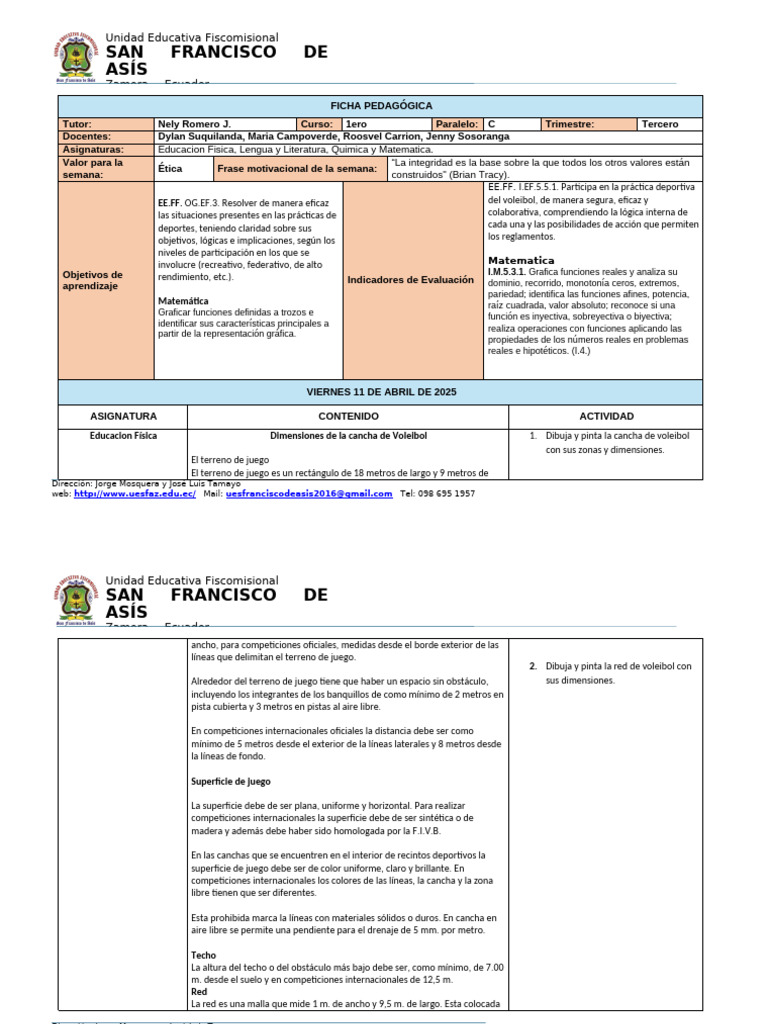 Ficha Pedagógica 1ero BGUC | PDF | Totalitarismo | Liderazgo