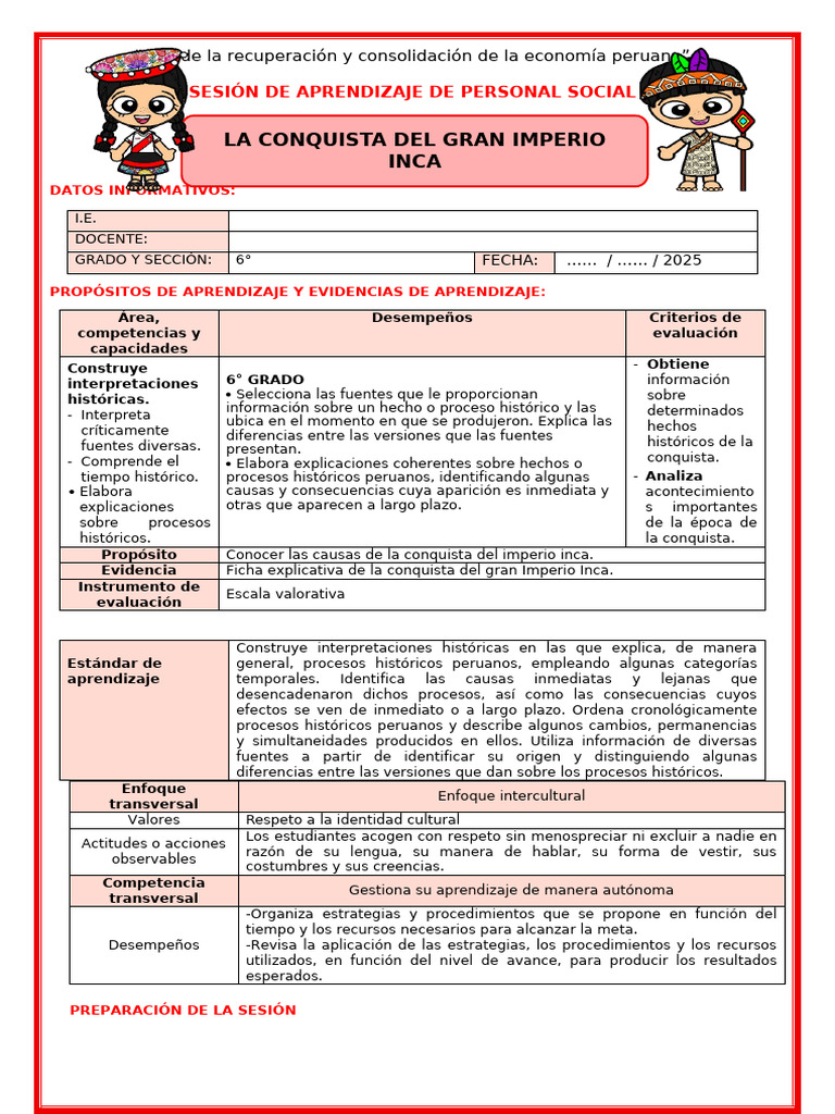 Ses-Juev-Ps-La Conquista Del Gran Imperio Inca-Jezabel Camargo Único ...