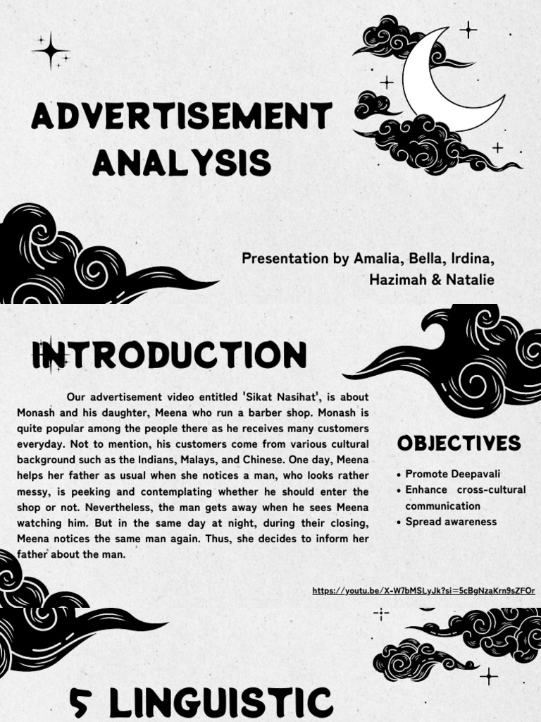 EIC403 Advertisement Analysis Presentation | PDF | Gesture | Nonverbal ...