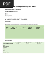Water Usage Tracking Spreadsheet - 0 | PDF | Worksheet | Spreadsheet