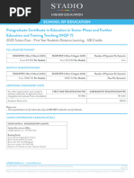 STADIO Programme Application Form | PDF | Breach Of Contract | Fee