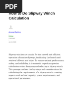 Equipment Number Calculation for Ships | PDF | Hull (Watercraft) | Deck ...