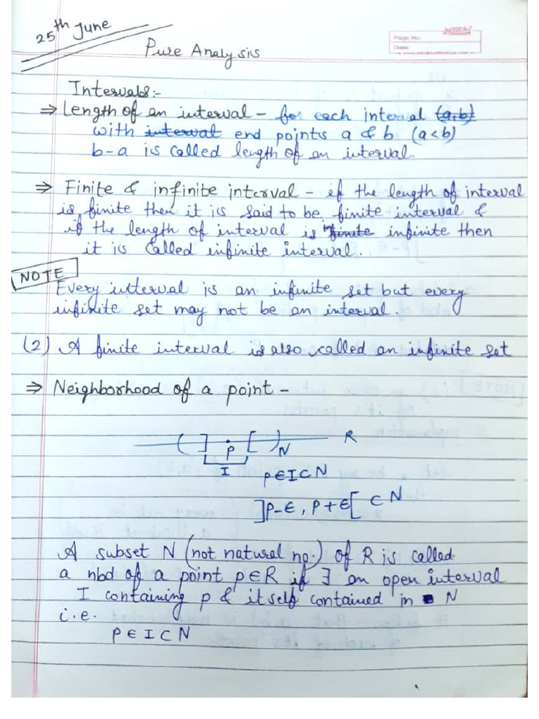 Real Point Set Topology | PDF