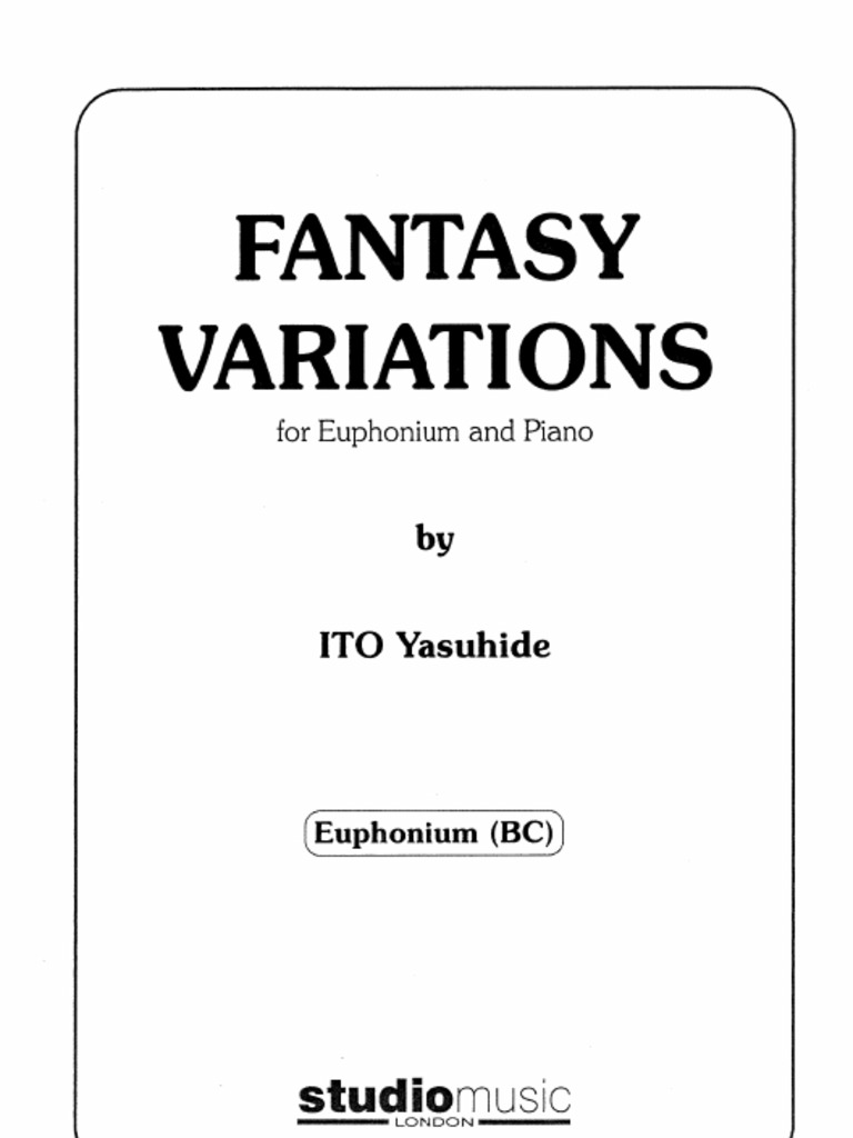 Fantasy Variations | PDF