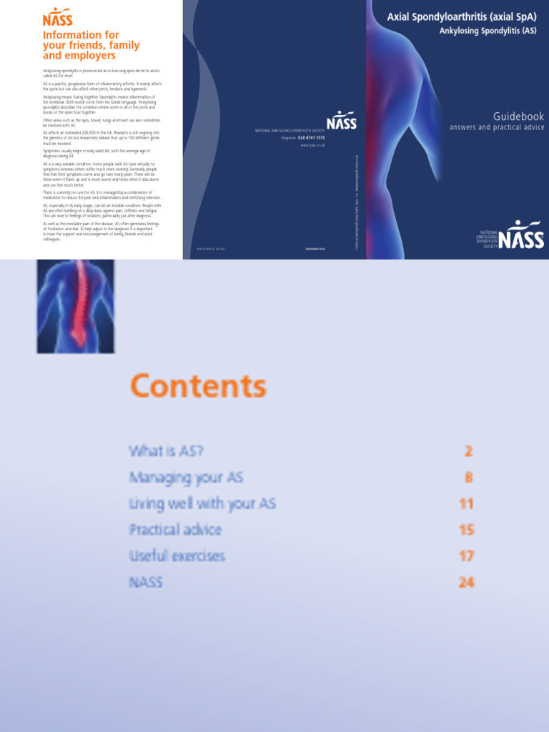 NASS Guidebook For Patients | PDF | Clinical Medicine | Diseases And Disorders