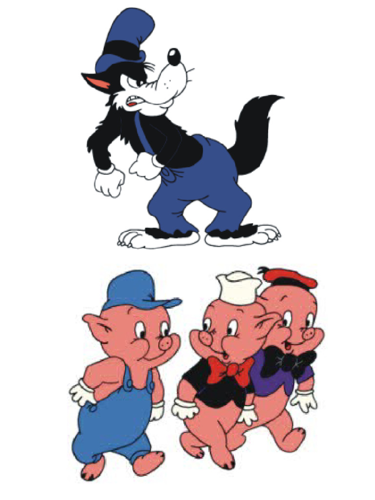 Memorama Los Tres Cochinitos | PDF