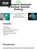 Acute, Subacute & Chronic Toxicity Studies | PDF | Toxicity | Safety