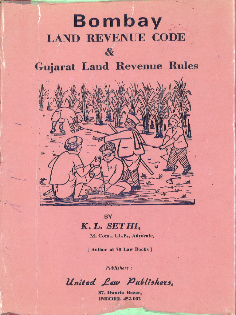 Bombay Land Revenue Code & Gujarat Land Revenue Rules | PDF