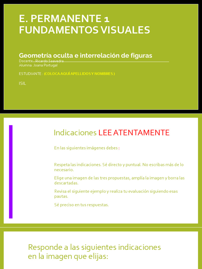 E. P 1 Fundamentos Visuales | PDF