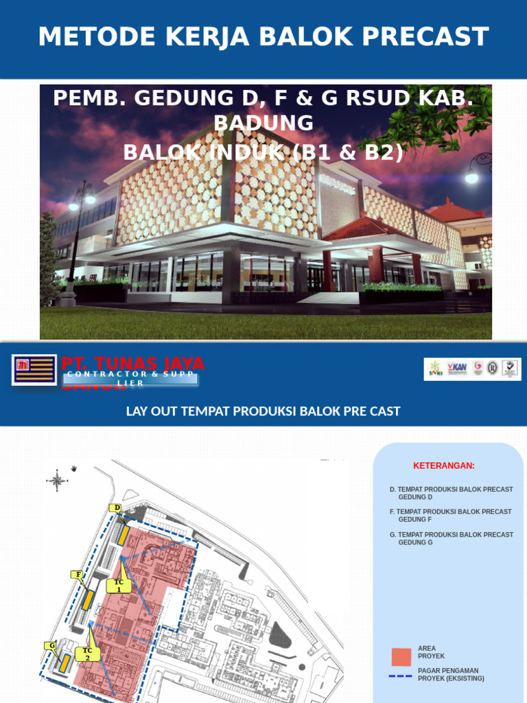 Metode Kerja Balok Precast | PDF