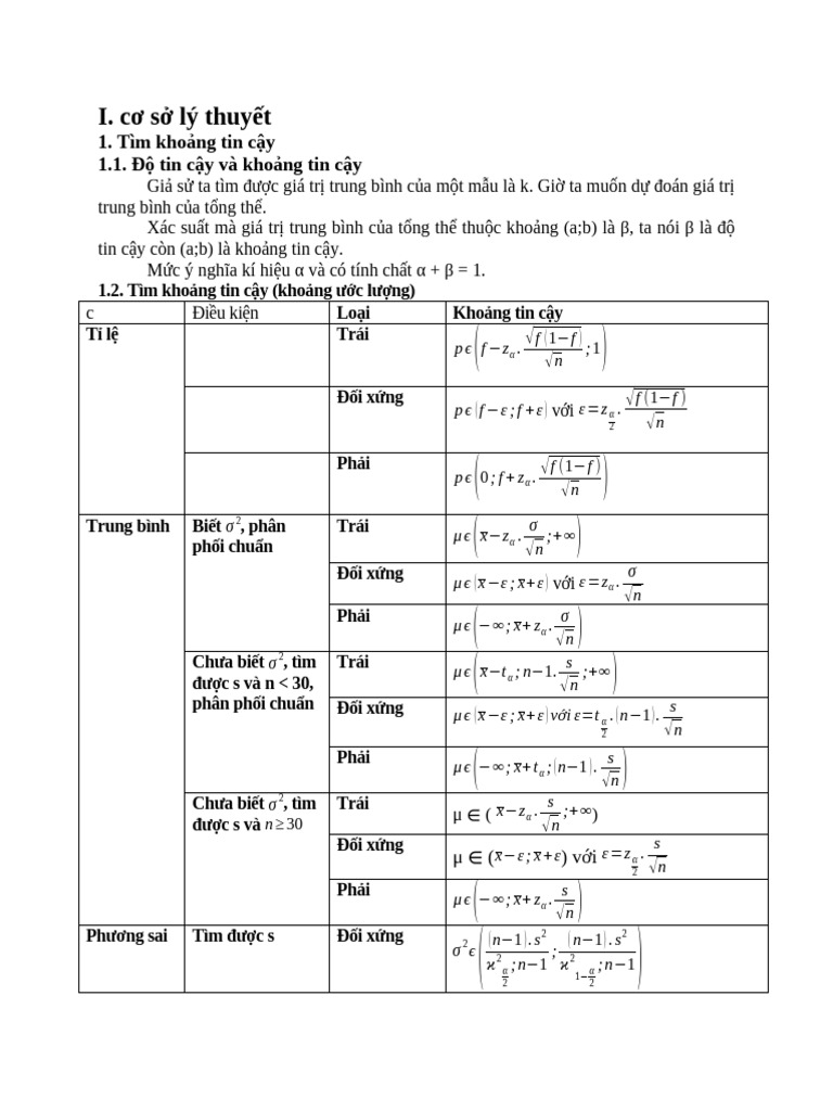 Báo Cáo BTL XSTK | PDF