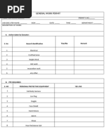 Job Card Format Template | PDF