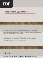 Human Growth and Development Notes | PDF | Prenatal Development | Bone