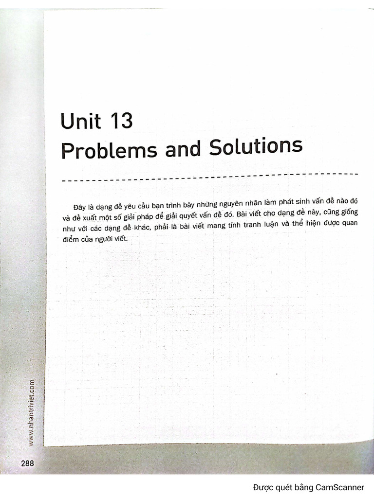 (IELTS Writing) Problems and Solutions | PDF