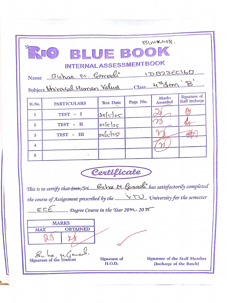 Universal Human Values Assignment - 2 | PDF