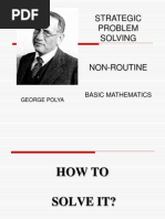 Polya Model (Strategic Problem Solving) | PDF | Teaching Mathematics ...