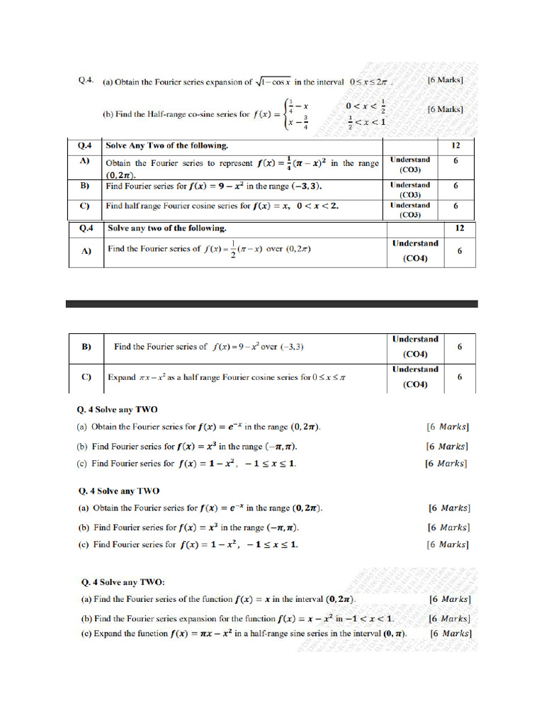EMT II - Unit 4 PYQ | PDF