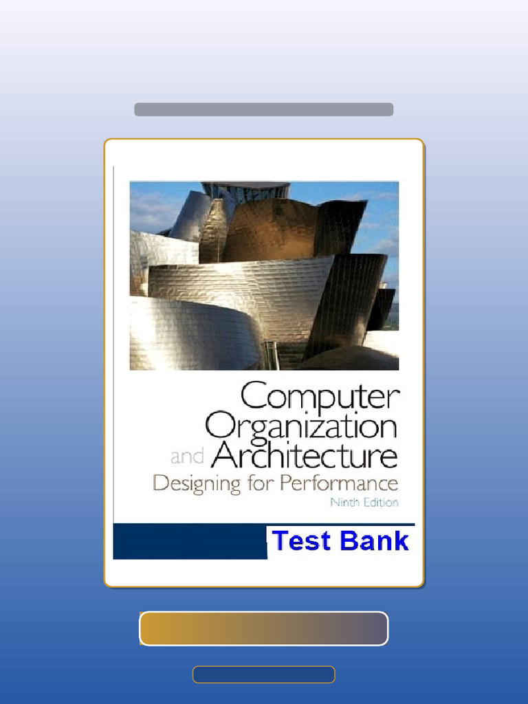 Computer Organization and Architecture 9th Edition William Stallings ...