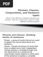 Subordinating Conjunctions (AWUBIS) | PDF