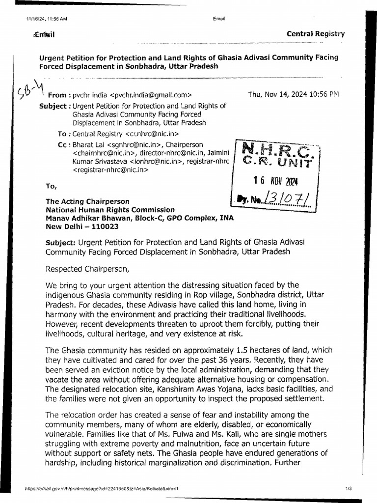 Justice For The Ghasia Adivasis: A Step Forward, A Struggle That ...