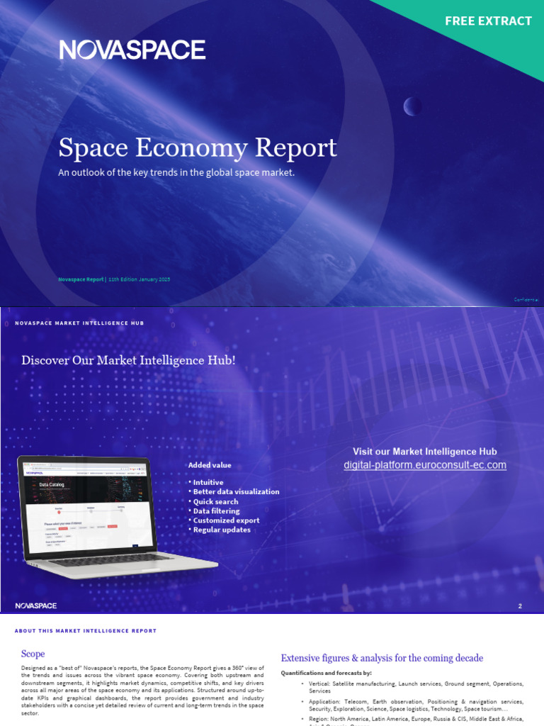 2024 Space Economy Overview Report | PDF | Satellite | Communications ...
