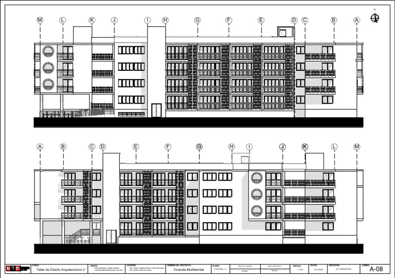 Elevaciones 1-2 | PDF