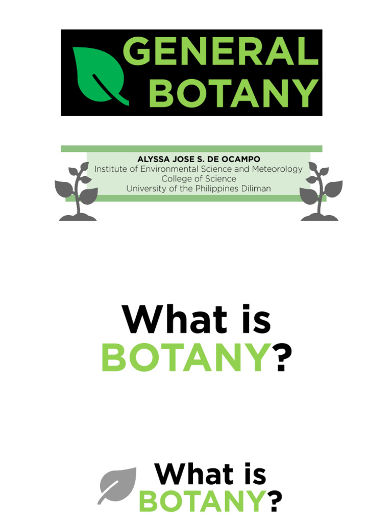 Botany | PDF