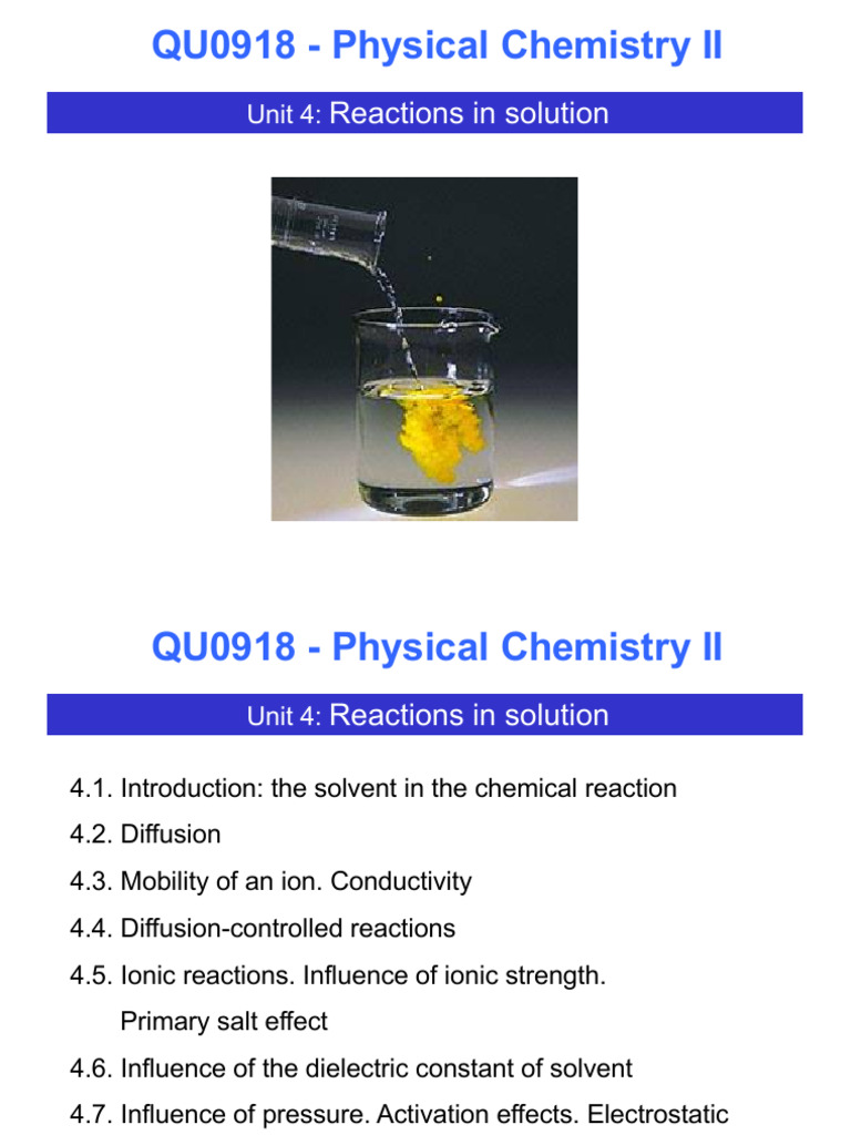Unit 4 QFII 1819 SX | PDF | Salt (Chemistry) | Chemical Reactions