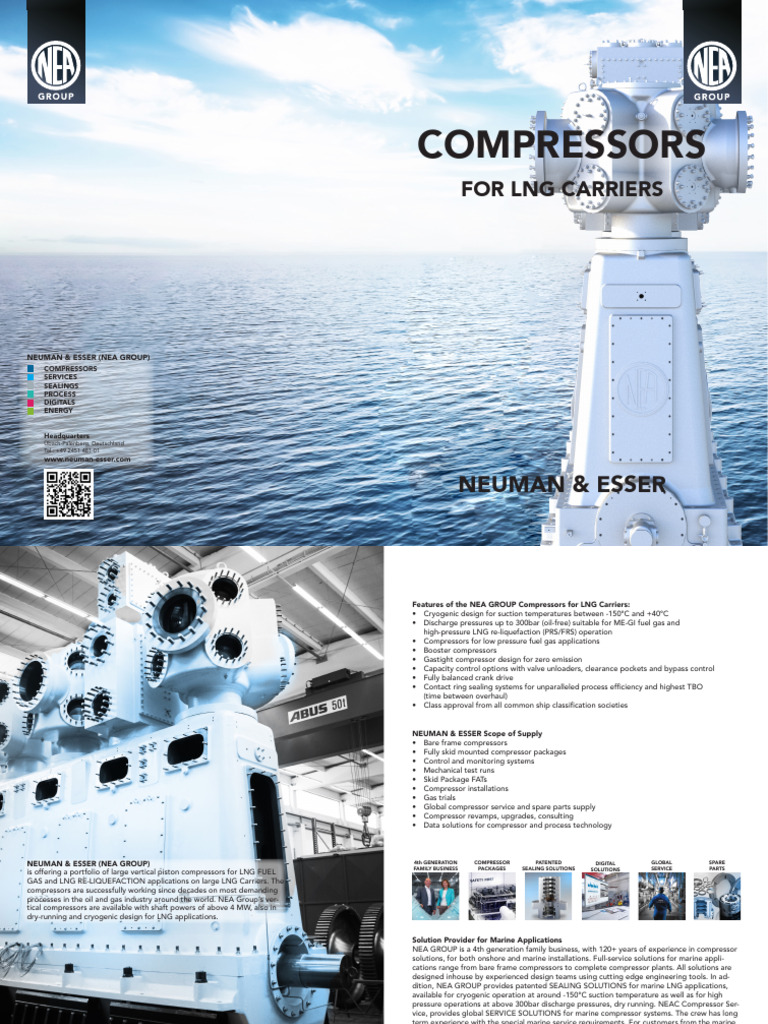 NEUMAN ESSER Compressors For LNG Carriers | PDF | Liquefied Natural Gas ...