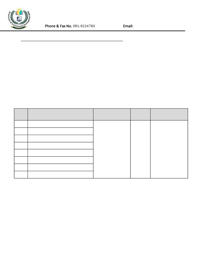 Remuneration Bill For Facilitators PDD | PDF