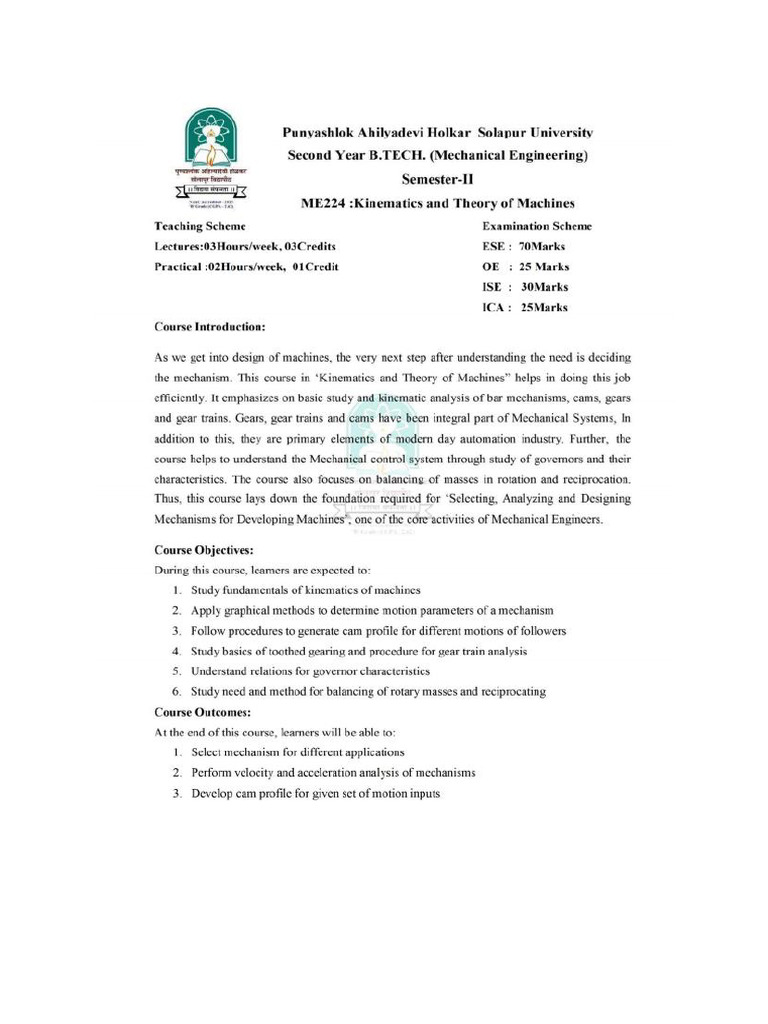 Syllabus - KTOM | PDF