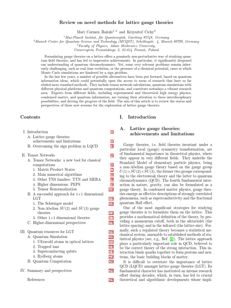 LATTICES | PDF | Quantum Chromodynamics | Quantum Field Theory