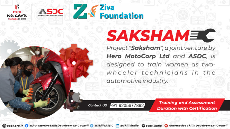Hero SAKSHAM Banner - Ziva Foundation | PDF