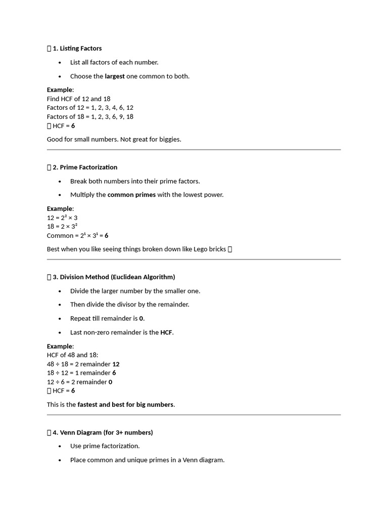 Listing Factors | PDF