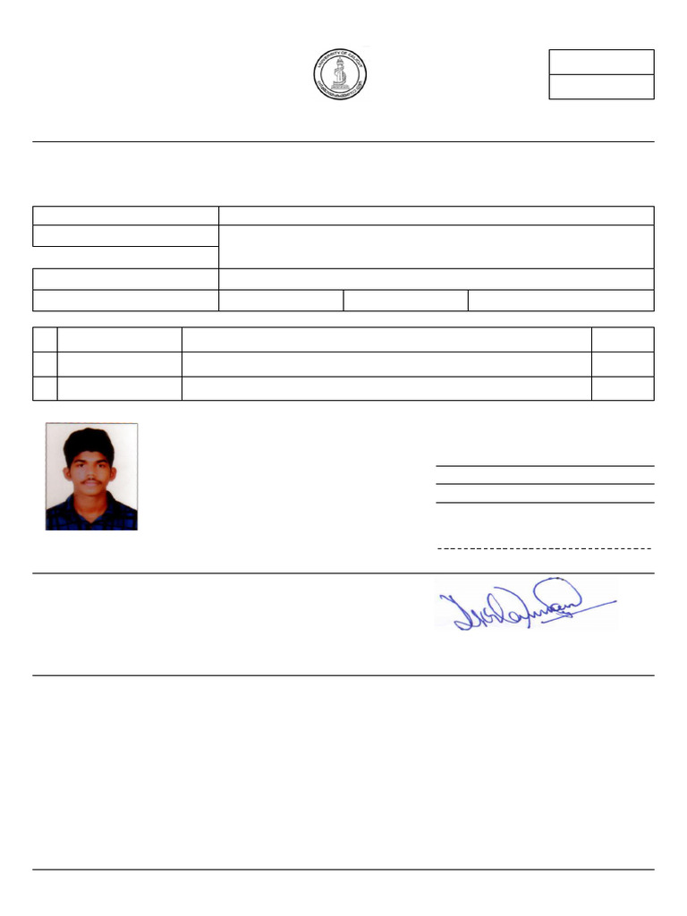 Hallticket GPAXAEGR52!26!06 2025 | PDF
