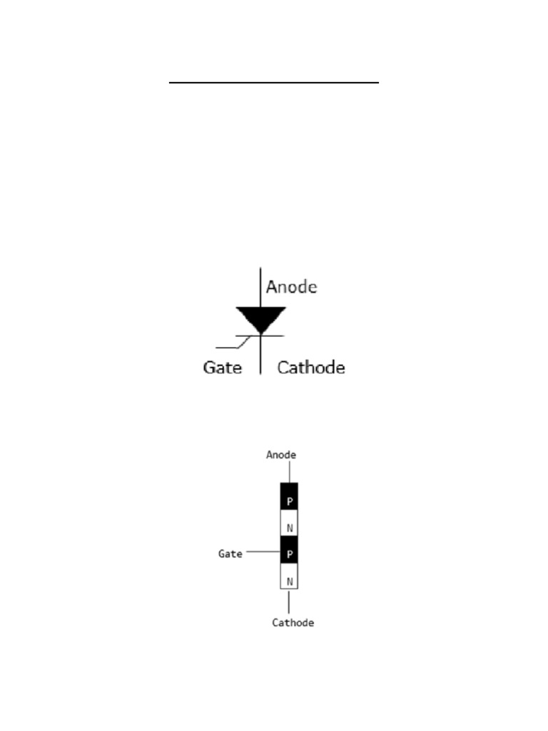 Silicon Control Rectifier | PDF | P–N Junction | Electricity