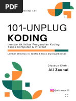 Worksheet Coding Anak TK | PDF