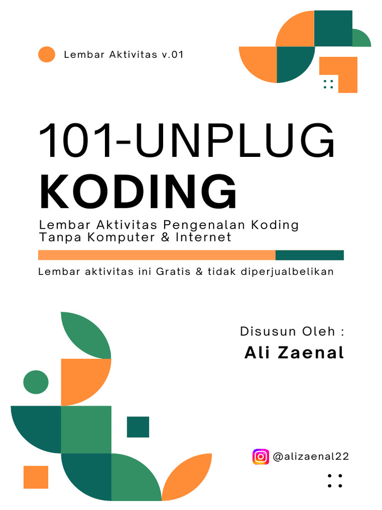 101 Aktivitas Koding Unplugged Anak Pdf