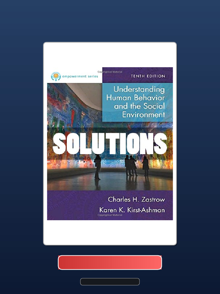 Empowerment Series Understanding Human Behavior and The Social ...