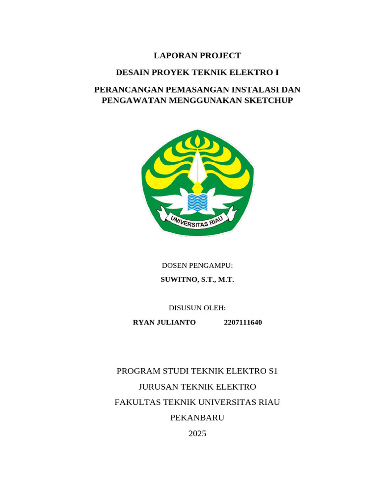 RYAN JULIANTO 2207111640 Desain Proyek Laporan Project Based Learning | PDF