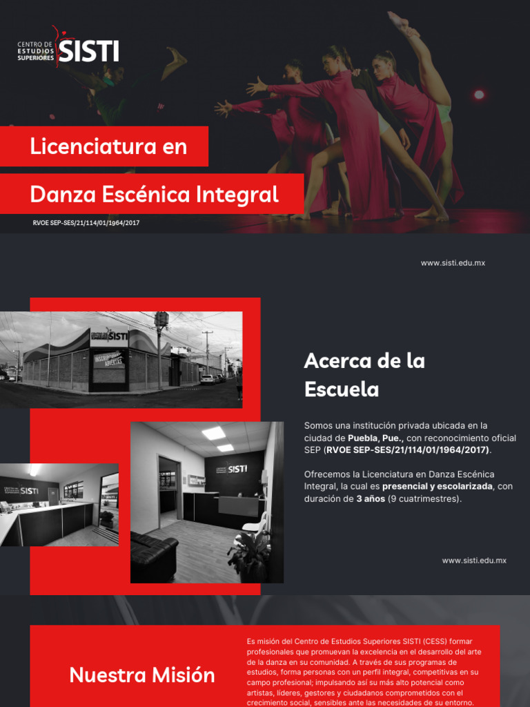 Lic en Danza Escenica Integral CESS | PDF | Bailes | Titulo academico