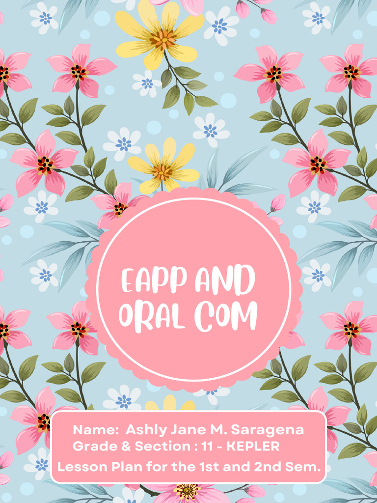 Pink Blue Flowers Notebook Cover A4 Document - 20250615 - 125857 - 0000 ...