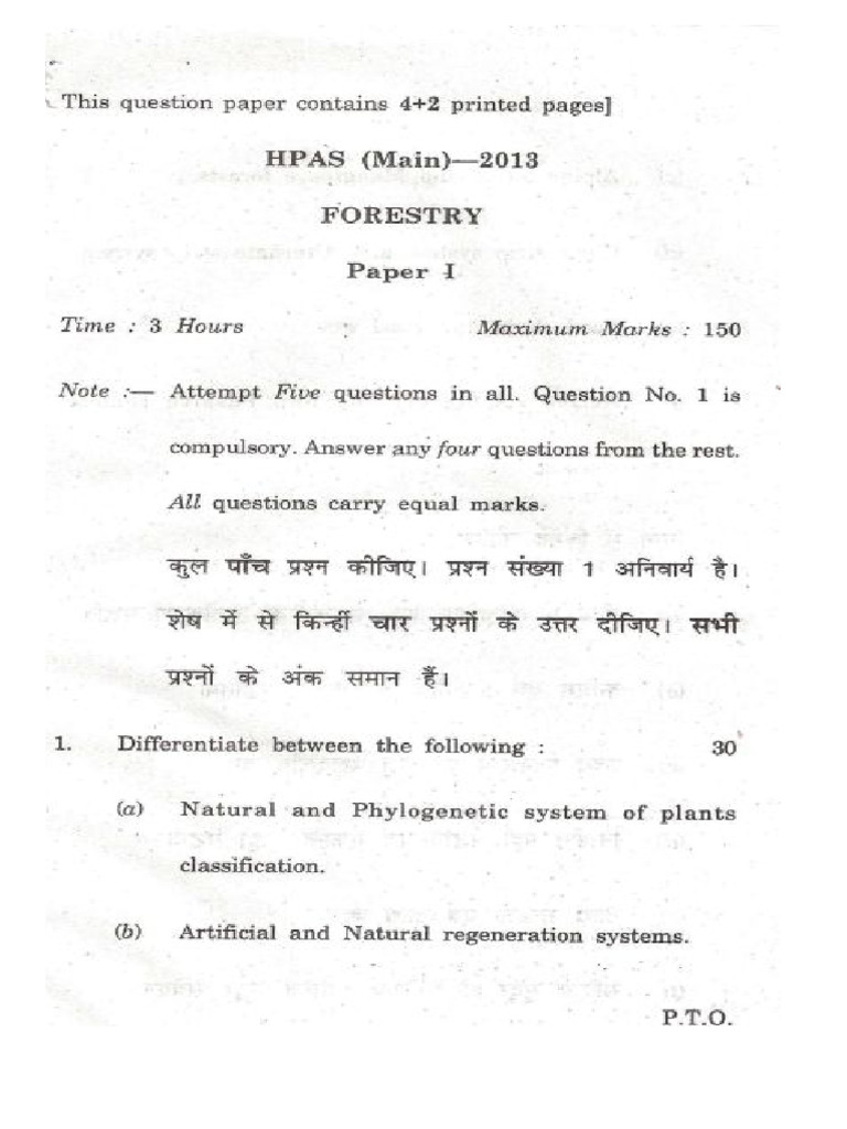 2015 - 6 - Forestry - Paper - 1 - Processed | PDF | Forests | Trees