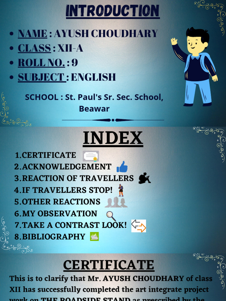 Art Integrated Project | PDF