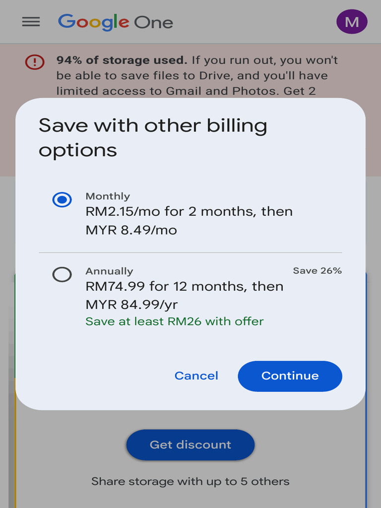 Google One Plans | PDF