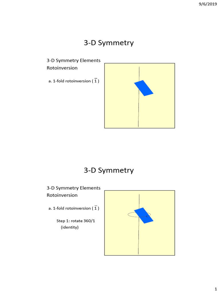 Class 9 - Crystallography 2 | PDF | Symmetry | Euclidean Geometry