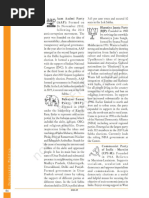 List of Current Indian Ruling and Opposition Parties - Wikipedia | PDF