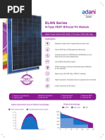 Adani 545W Solar Panel Datasheet | PDF | Solar Power | Energy Harvesting